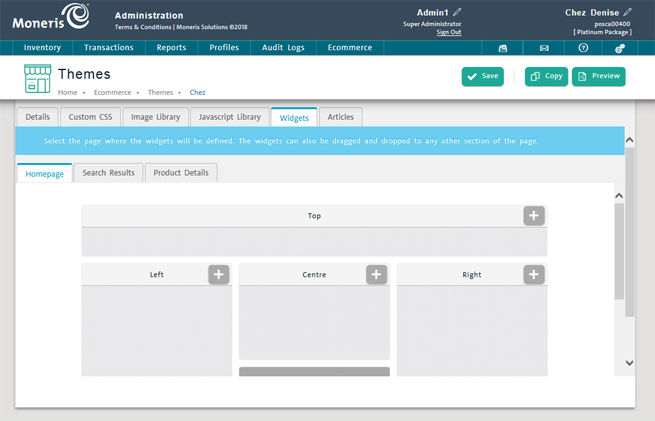 Creating A Product Widget