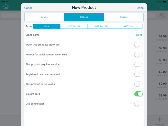 Setting up the PAYD Pro Plus App to work with Moneris gift cards